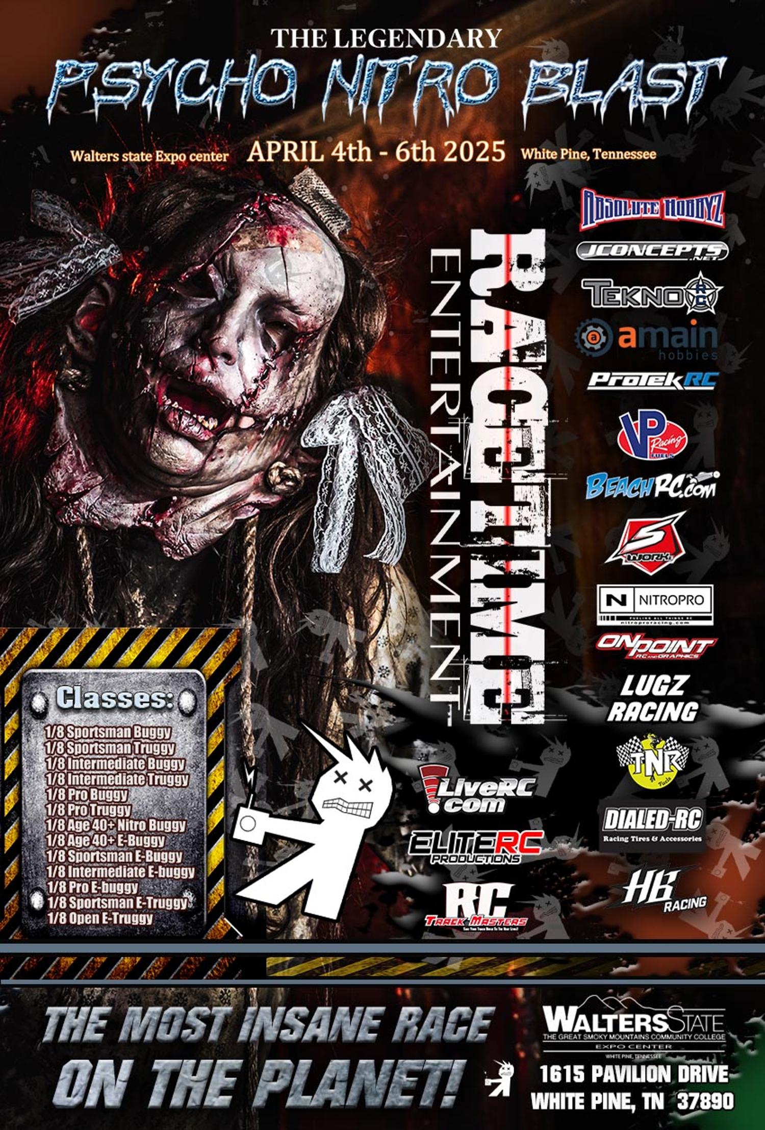 PSYCHO NITRO BLAST 18 - RCSignup.com