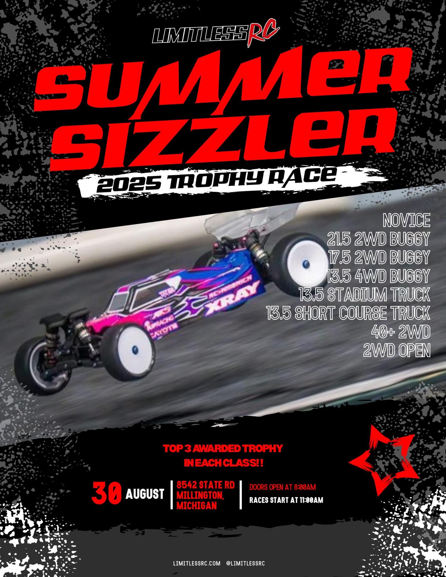 2025 Limitless Summer Sizzler - RCSignup.com